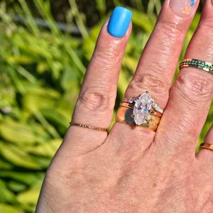 Custom 1 Mm Secret Message Ring, Hidden Quote Jewelry, Initial Ring ...