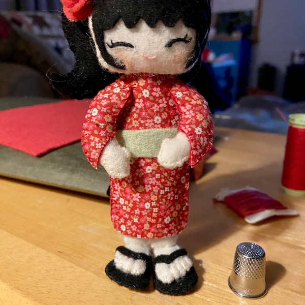 Felt Dolls Pattern - Easy PDF Sewing DIY - Etsy