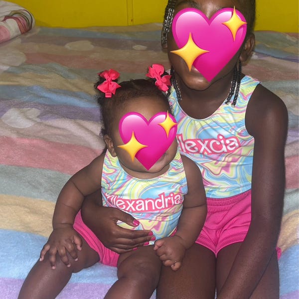 Brother and Sister Matching Swimsuits, Checkers Matching Outfits ...