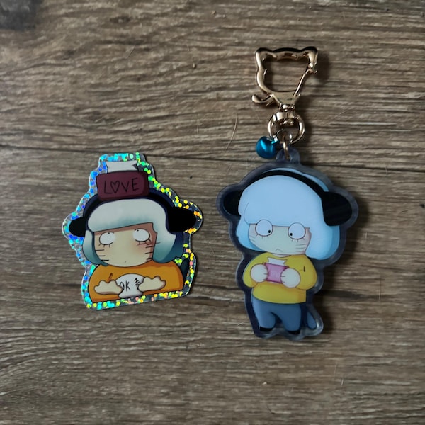 READ DESC Ranfren Robert Takeuchi Ratman Acrylic Keychain Charm 2.5 ...