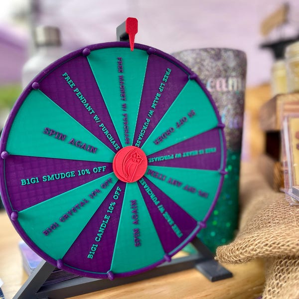 Custom Spin the Wheel Game for Parties and Company Events ...