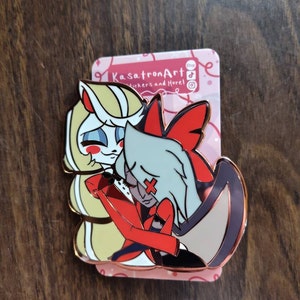 Hazbin Hotel Charlie & Vaggie Enamel 2nd Run Pin 3 Chaggie 2 Variants ...