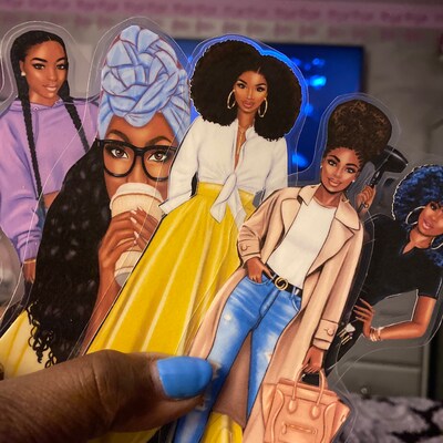 African American Bookmark Set black Girl Bookmarksblack Girl Magic ...