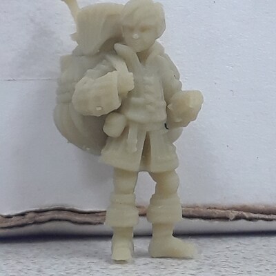 Young Squire NPC Figure Perfect for Dnd, Pathfinder, 9th Age, 5E, and ...