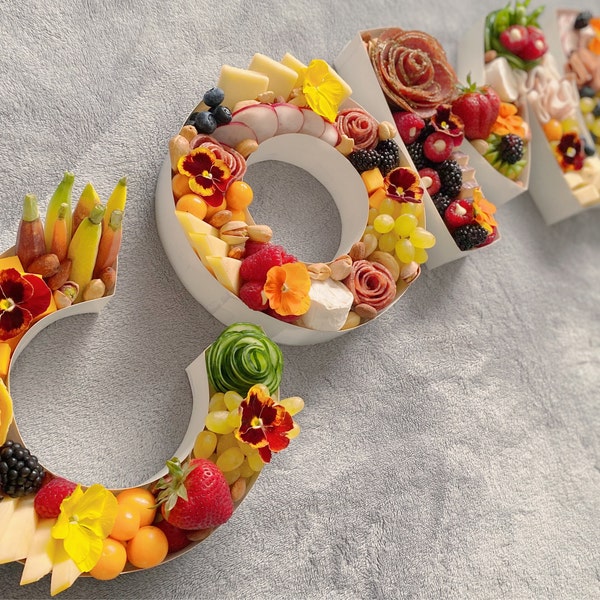 Fillable Letter and Number Boxes (assembled) - Etsy