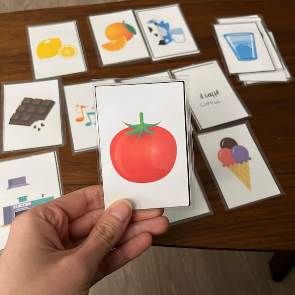 ITALIAN Halloween Printable Vocabulary Activities for KIDS! Flashcards ...