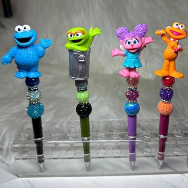 Beaded Pen Topped With Teenage Mutant Ninja Turtles, Cartoon Pens, Pen ...