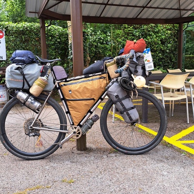 Custom Full Frame Bag for Bikepacking - Etsy