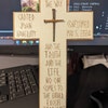 Hope Cross, Religious Encouragement Gift, Cross With Bible Verse - Etsy
