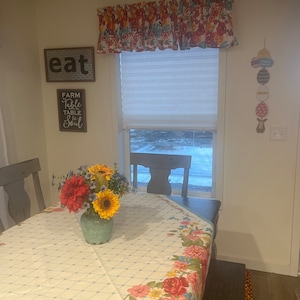Crisp White Valance Window Curtain Valance, Snow White Fresh 52w X 15l ...