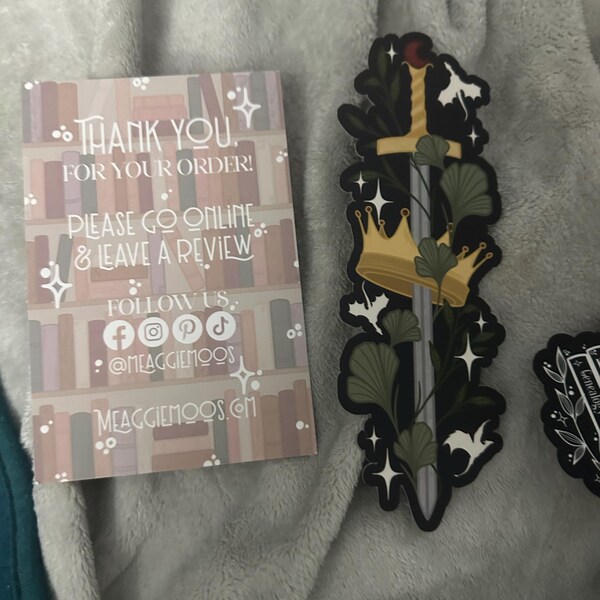 Curse Breaker ACOTAR Waterproof Sticker Feyre Archeron A Court of ...