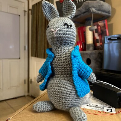 CROCHET PATTERN for the Pixie Rabbit Applique Crochet - Etsy