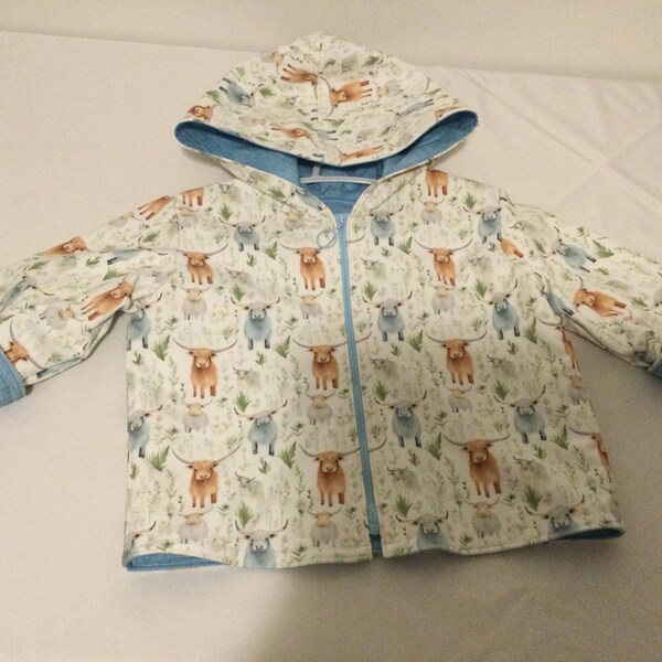 Baby Jacket Pattern Sewing, Toddler Dress Sewing Pattern, Hooded Coat ...