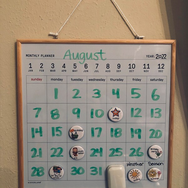 Kids Magnet Daily Routine, Chore Board, Task Chart - Personalized ...