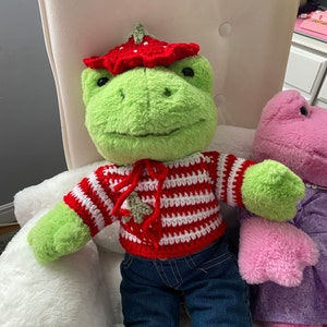 DIGITAL PDF PATTERN Crochet Build a Bear Trim Cardigan taylor | Etsy