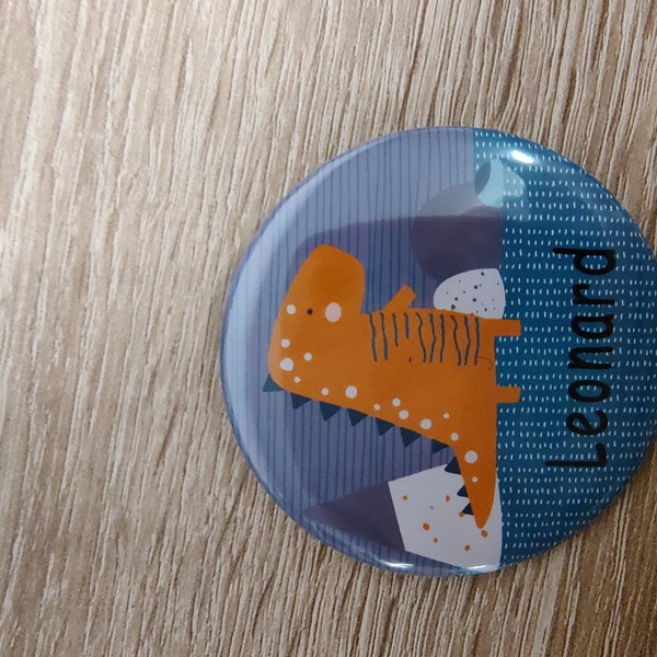 Personalisierter Button Schulkind mit Name und Superheldin für Mädchen als Geschenk zur ...