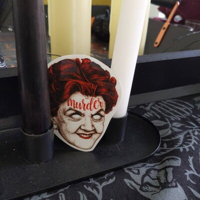 Murder She Wrote Vinyl Laptop Sticker Phone Decal - Etsy