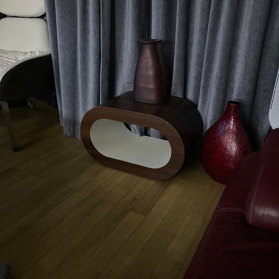 Red Gloss Coffee Table Large Hoop - Etsy