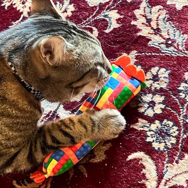 Pac-man - Video Game Felt Cat Toy, Filled With Organic Catnip ...