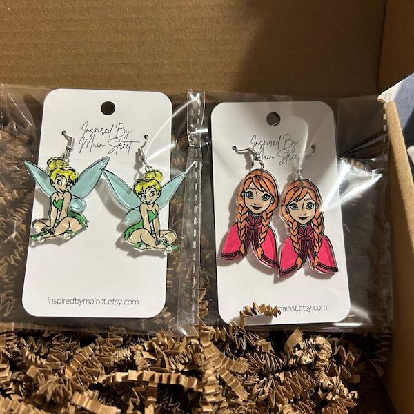 Jasmine Earring | Aladdin Earring | Princess Earring - Etsy