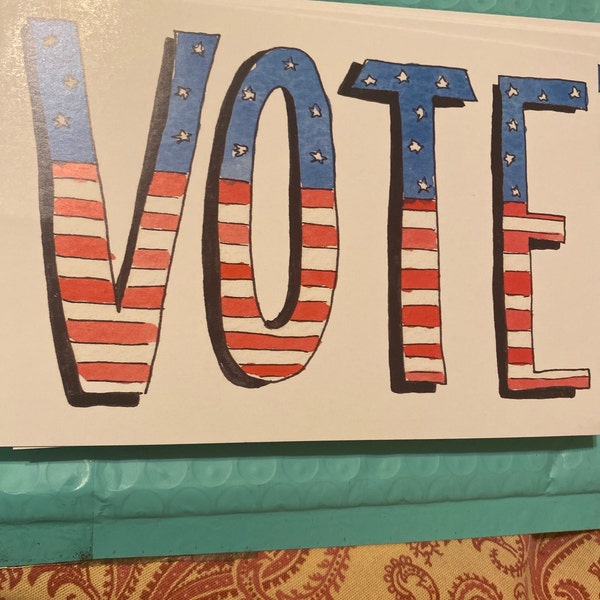VOTE Postcards 2024 | Voter Turnout, 2024 Election, 2024, Presidential ...
