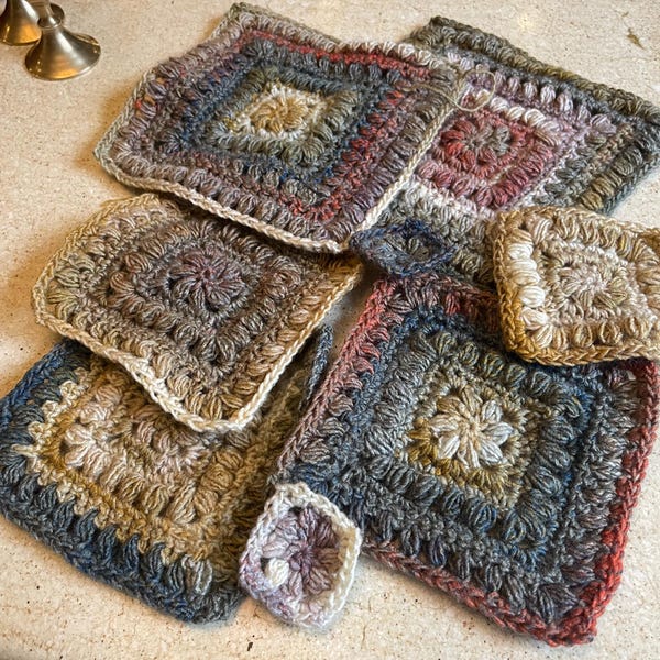 CROCHET PATTERN - Square Scramble Sweater - Crochet Pattern for Granny ...