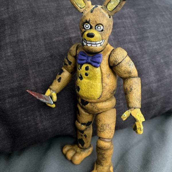 FNAF WAVE 4 Withered Freddy Custom Retro Action Figure - Etsy
