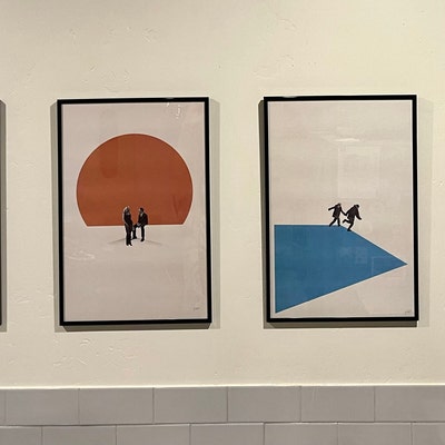 500 Days Inspired Poster Mid Century Modern Poster Minimalist Poster ...