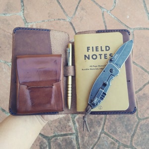 Big Spender Minimalist Leather Wallet Simple Front Pocket - Etsy