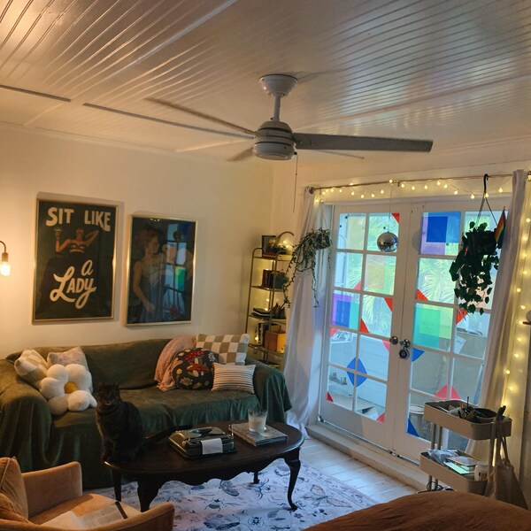 Sit Like a Lady – Bold Feminist Retro Poster Print - Etsy