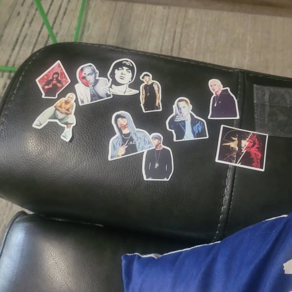 Eminem Rapper Stickers, Vinyl Stickers, 10-50 Pcs Random Pack, FREE ...