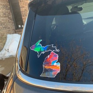 Large Michigan Effect Sticker 6 Inches - Etsy