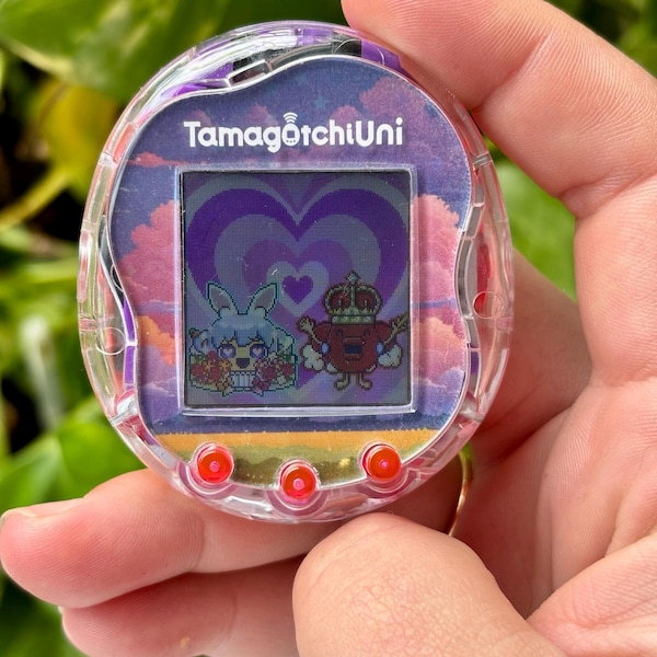 Tamagotchi Uni Custom FRONT SHELL / Tansparent / Pearlescent / Glitter ...
