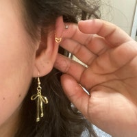 2 Style Barbell Chain, Ear Piercing Chain, Industrial Piercing ...