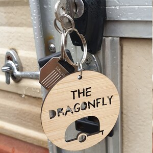 Personalised Caravan Keyring-bag | Etsy Australia