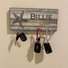 Beach House Key Holder for Wall, Personalized Key Hanger, Starfish ...