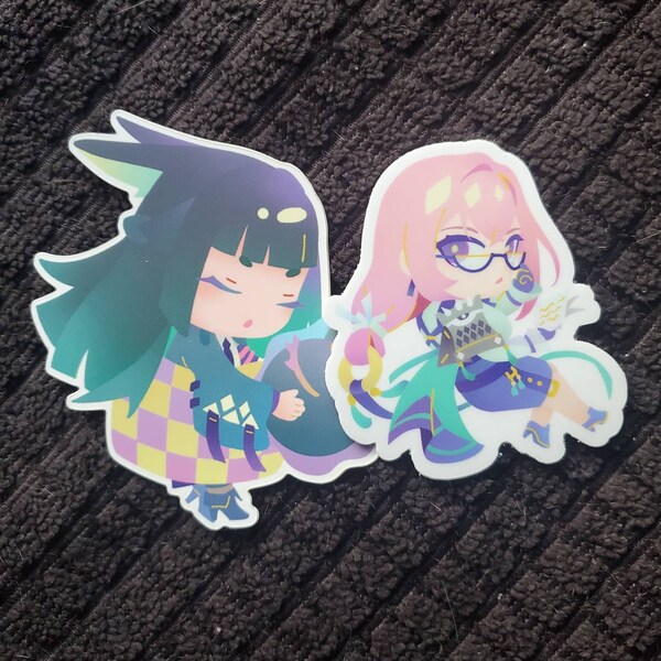 Zenless Zone Zero - Burnice Matte Sticker - Etsy