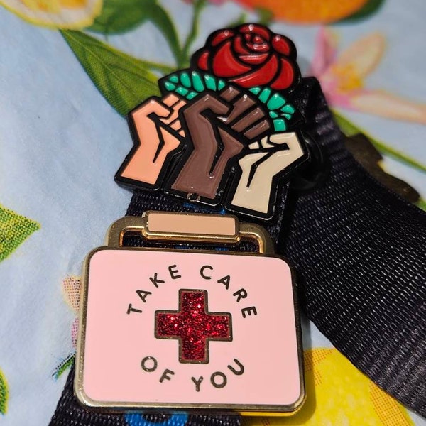 Self Care Enamel Pin- Take Care of You Feminist Art Feminist Gift ...