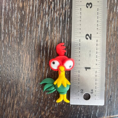 Moana on Boat, Moana, Tefiti, Bow Clay Center, Clay Charm, Clay Bow ...