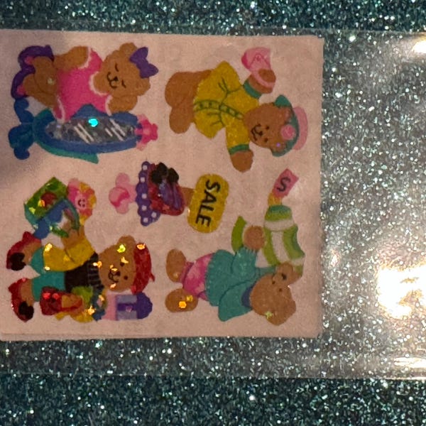 Vintage Rare Sandylion Pierrot Clown Stickers - Etsy