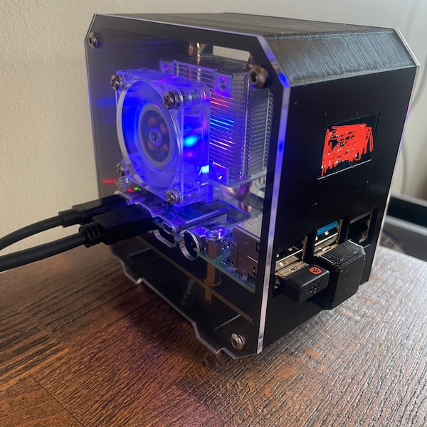 Raspberry Pi 4B SSD Case - Etsy