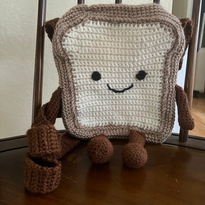 Toastie Bread Bag Crochet Pattern - Etsy