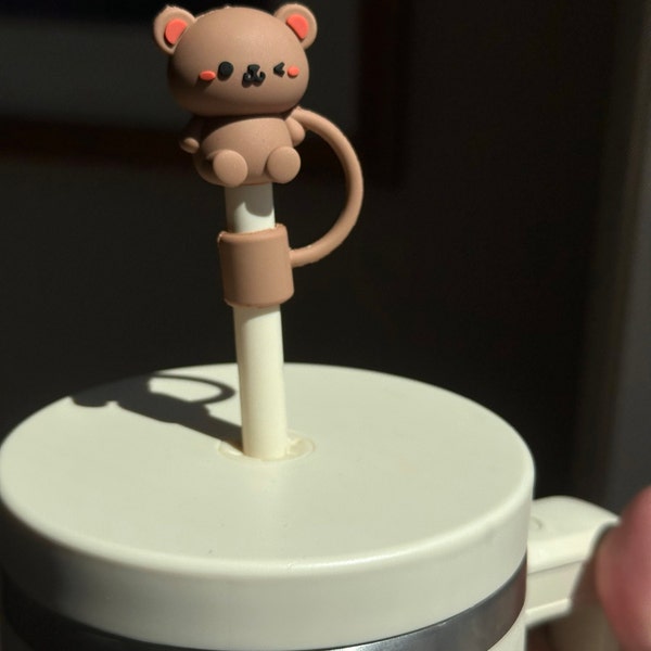 Animal Straw Topper Charm Stanley Cup Stocking Stuffer Stanley Cup ...