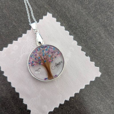 Personalizable Tree of Life With Locks of Hair or Fur, Pendant ...
