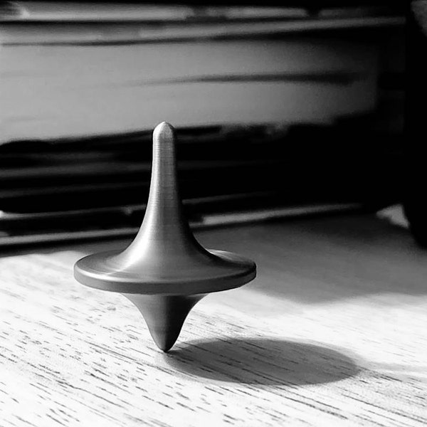 The Spin Brass Spinning Top // Fidget // Inception Totem // Gyroscope ...