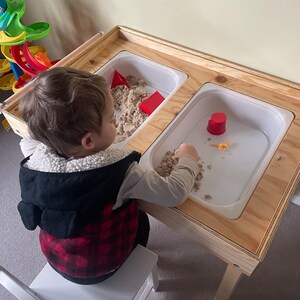 Led Light Table, Activity Sensory Sand Box, Homeschooling,preschool ...