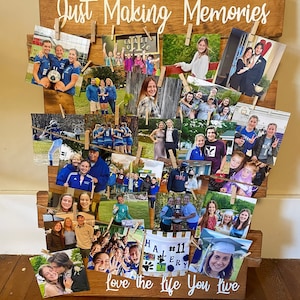 Photo Board Picture Display Picture Board Wedding Photo - Etsy