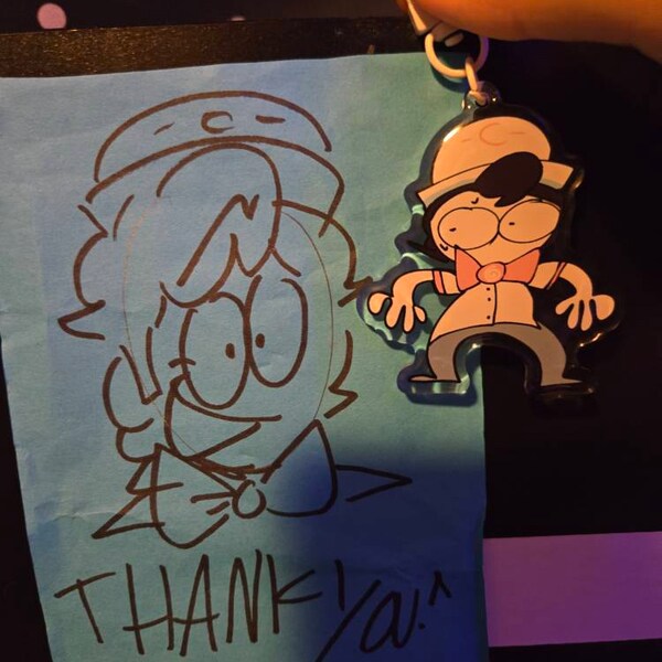 TBH Creature 2 Inch Rainbow Keychain - Etsy