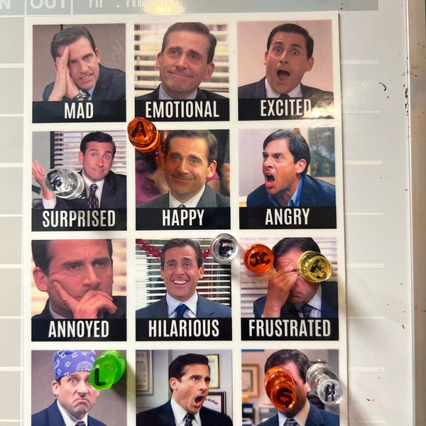 Michael Scott Mood Magnet Prison Mike Michael Scott Gifts the Office ...