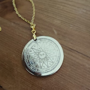 Sterling Silver Sigil of the Spirit Nitika Occult Talisman | Etsy